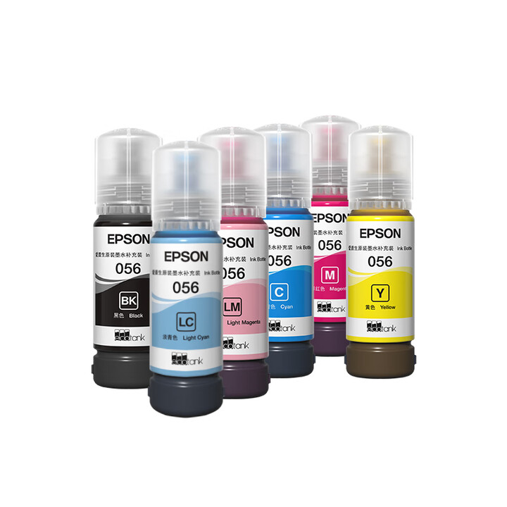 【爱普生（EPSON）T09E2】爱普生(EPSON)056系列青色墨水瓶（适用L8058/L18058）【行情 报价 价格 评测】-京东