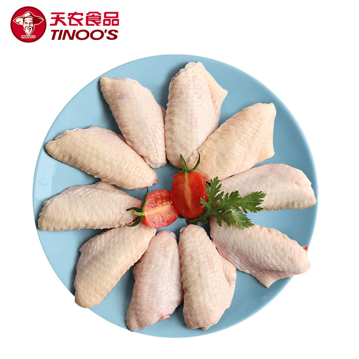 【天农（TINOO'S）供港鸡中翅】天农 供港鸡中翅净重2斤 出口品质 清远土鸡翅中 冷冻 烧烤卤鸡翅食材【行情 报价 价格 评测】-京东