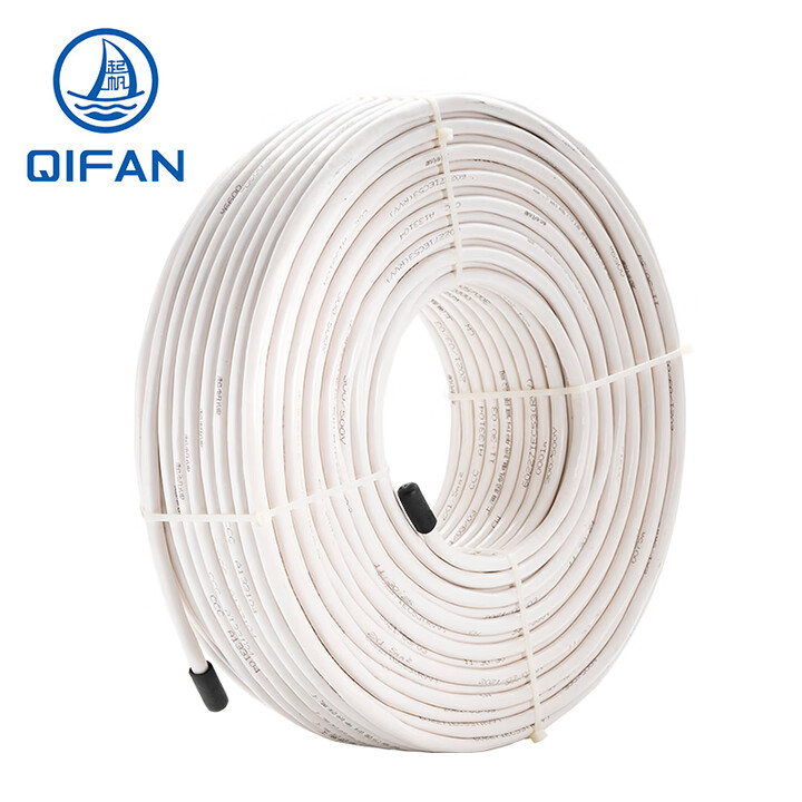 【起帆RVV】起帆（QIFAN）RVV-300/500V-2*1.5 护套线 白色 100米【行情 报价 价格 评测】-京东
