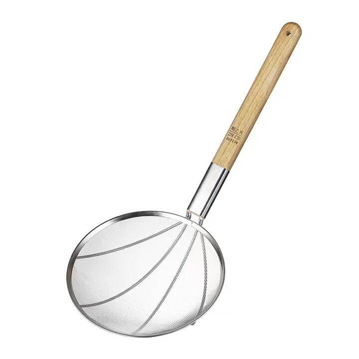 【布蔓纯BMC-ML】布蔓纯不锈钢漏勺密网30目碳木柄过滤漏勺商用网漏勺（28CM）【行情 报价 价格 评测】-京东