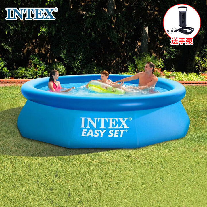 【INTEX28143】INTEX 28143碟形婴幼儿充气泳池成儿童玩具家庭别墅戏水泳池396*84cm【行情 报价 价格 评测】-京东