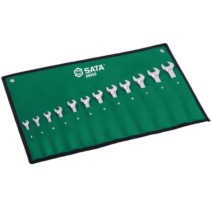 【世达09040】世达（SATA） 09040 12件套公制全抛光两用快扳组套公制手动扳手【行情 报价 价格 评测】-京东