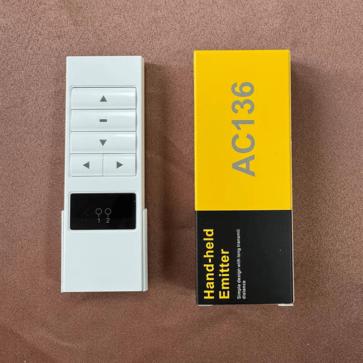 雅欧风尚奥科遥控器单双频多频通用电动卷图机窗帘电机控制器 AC136-01 单频遥控器【图片 价格 品牌 报价】-京东
