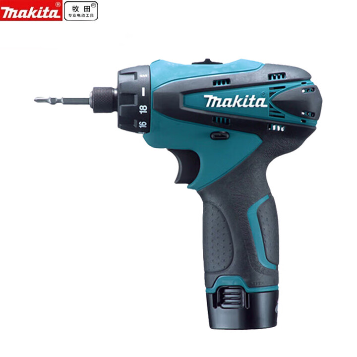 【makitaDF030DWE】牧田牧田 DF030DWE 充电式起子电钻10.8v电动螺丝刀 两电一充1.3AH【行情 报价 价格 评测】-京东