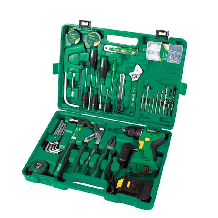 世达（SATA）51107工具套装99件18V锂电钻家用物业车间专业维修安装工具箱组套【图片 价格 品牌 报价】-京东