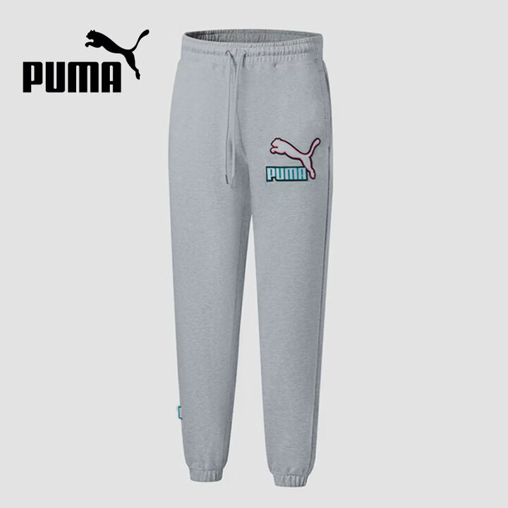 【彪马（PUMA） 537747-01】彪马春健身训练运动裤纯棉透气束脚卫裤运动长裤 537747-04【行情 报价 价格 评测】-京东