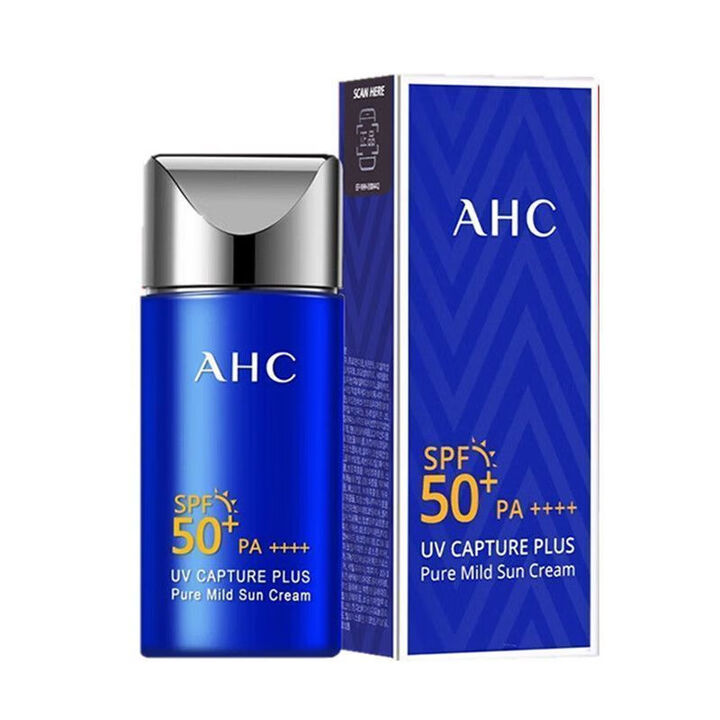 AHC【保税发】AHC小蓝瓶防水防晒霜温和50m/90m隔离紫外线清爽 AHC防晒90m22年9月产【图片 价格 品牌 报价】-京东