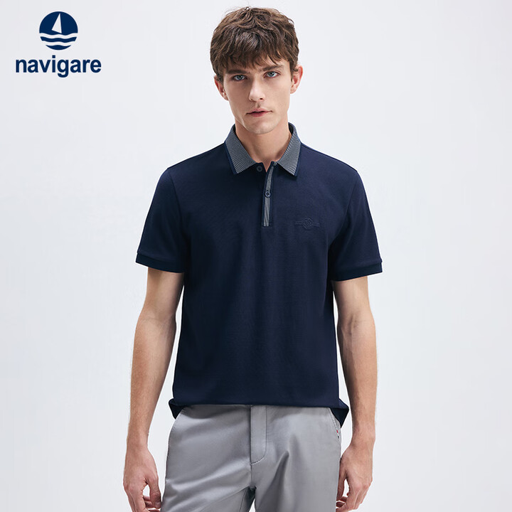 【Navigare1325525528】Navigare意大利小帆船男防蚊简约撞色通勤短袖POLO衫1325525528 蓝 L 【行情 报价 ...