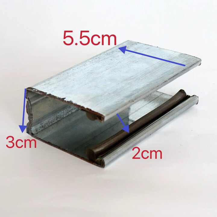SHXI卷帘门卷闸门镀锌钢导轨道滑槽不锈钢铝合金68912公分滑道抗风门 镀锌钢6公分手动滑道0.8厚【图片 价格 品牌 报价】-京东