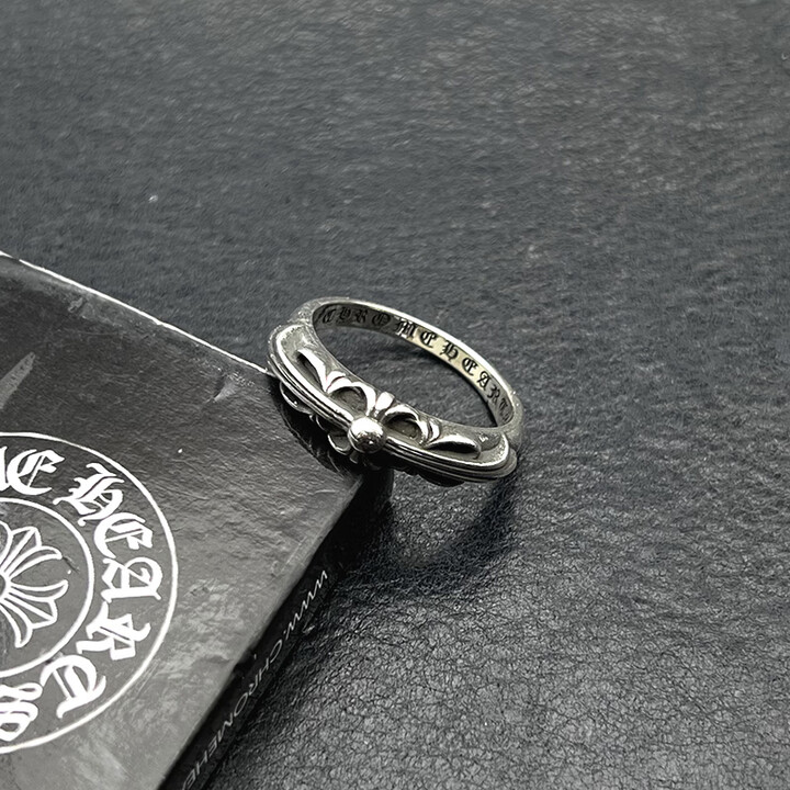 克罗心官方舰旗姒桀戒指 潮牌十字花戒指男女纯银做旧嘻哈复古风格永恒 017 5号【图片 价格 品牌 报价】-京东