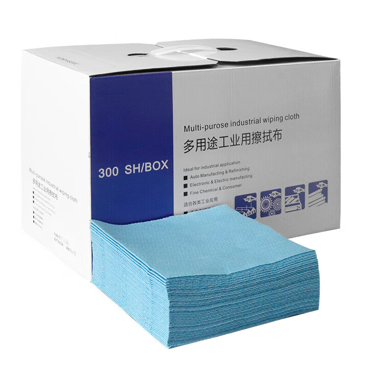 无尘布 工业精密仪器擦拭布喷绘镜片清洁3009亚超细 无尘纸 蓝色30*35cm（300张）【图片 价格 品牌 报价】-京东