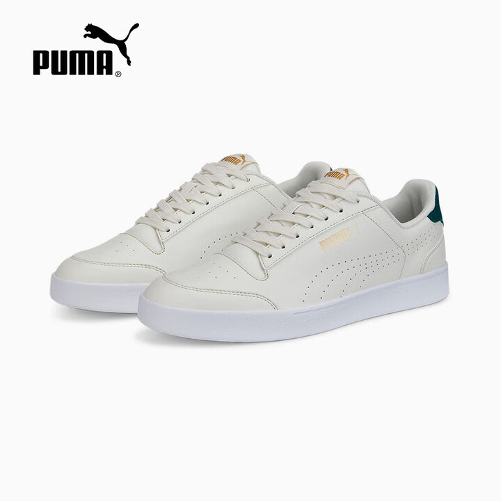 彪马（PUMA） Shuffle Perf 2025夏男女中性运动休闲简约百搭小白鞋板鞋 380150-10 42.5【图片 价格 品牌 报价】-京东