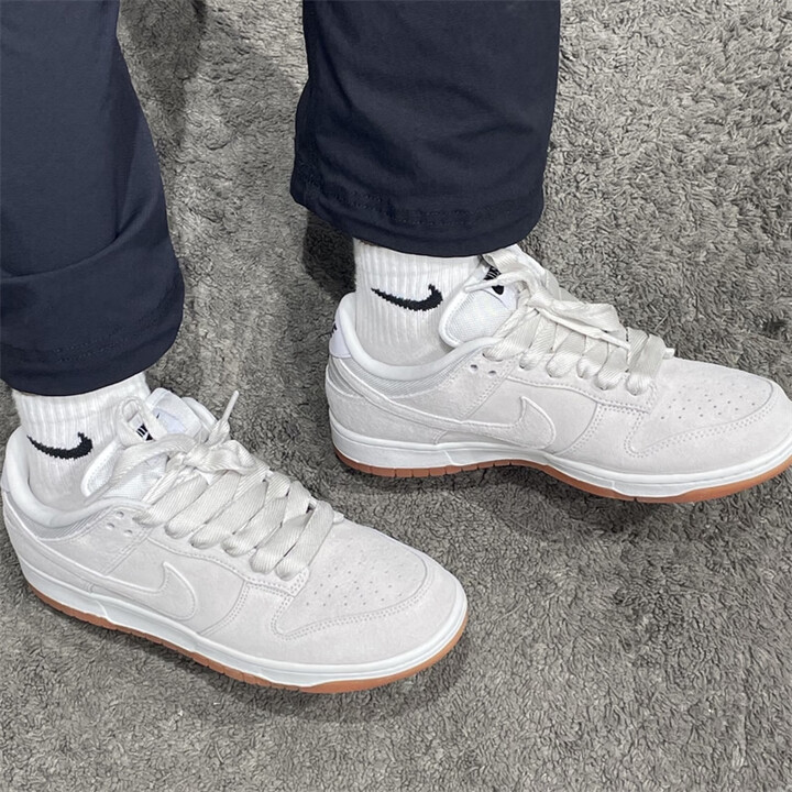 耐克（NIKE）SB Dunk Low Pro B'Pale lvory '象牙白百搭男女低帮运动板鞋 HJ0367-100象牙白色 41 ...