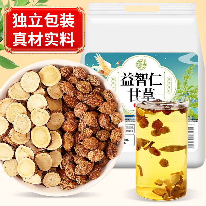 【养益君药食同源】养益君 益智仁甘草108g（3付）基础值 精选正品益智仁加甘草泡水喝【行情 报价 价格 评测】-京东