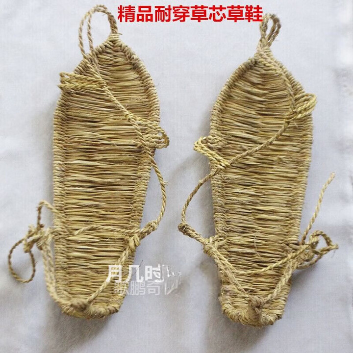 草鞋男手工拖鞋民族特色手工艺纯手工编织草鞋夏季复古藤草民鞋 35码【图片 价格 品牌 报价】-京东