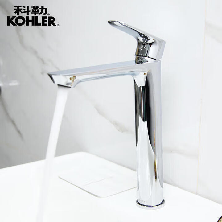 科勒（KOHLER）（KOHLER）利奥单把碗盆龙头致巧款K-25103T-4-CP台上面盆龙 标准【图片 价格 品牌 报价】-京东