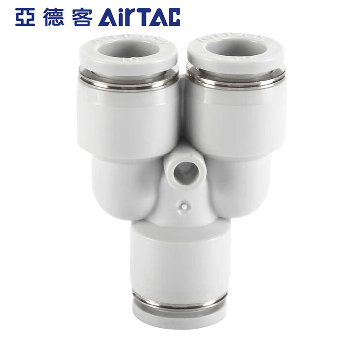 【亚德客PY6】AirTAC亚德客Y型三通气管接头PY6 可定制【行情 报价 价格 评测】-京东