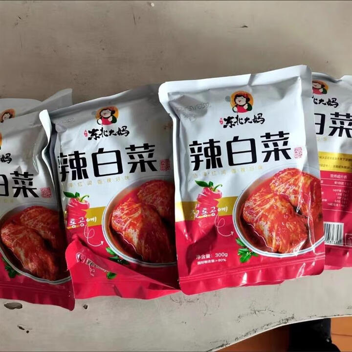 东北大妈正宗韩式辣白菜朝鲜延边免切韩国泡菜腌制酱咸菜下饭小菜 辣白菜300gx4袋【免切】【图片 价格 品牌 报价】-京东