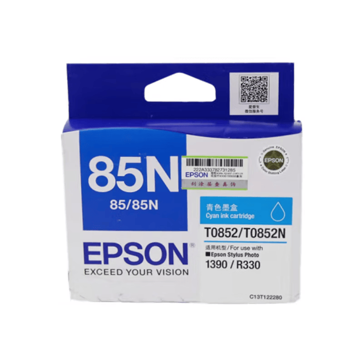 【EPSONT0852/T0852N】EPSON原装 85N墨盒 T085 T0851 T0856 0853 0854 R330 r1390 ...