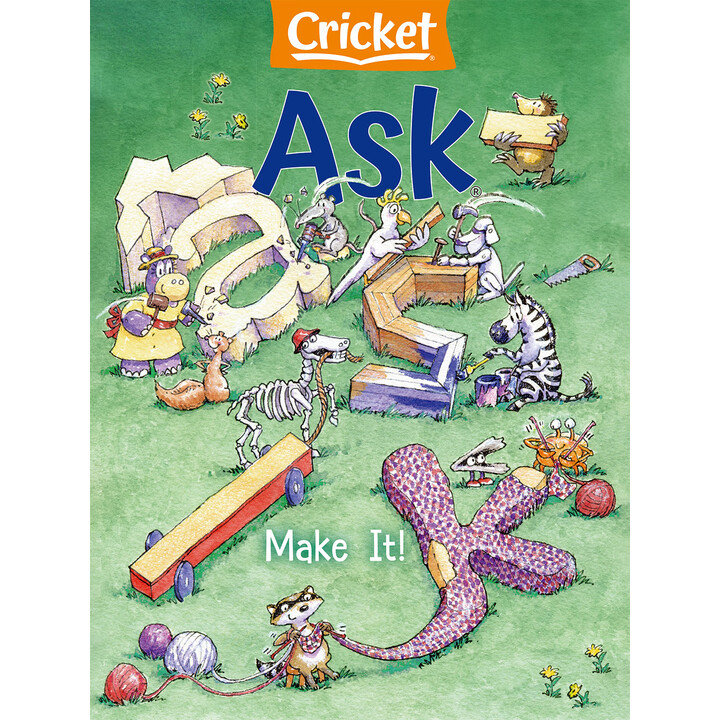《ASK 千奇百问 2024年11-12月刊 美国进口原版儿童英文杂志期刊 蟋蟀童书 6-9岁英语自然科普艺术》(Liz Huyck)【摘要 ...