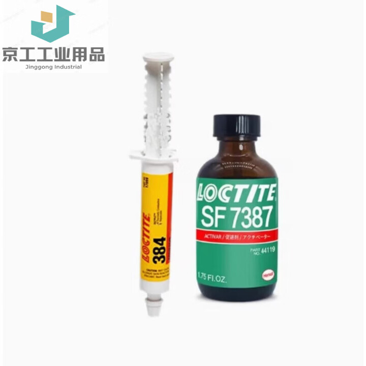 乐泰（loctite）384胶水 Loctite384导热胶 IC芯片CPU散热器粘接 7387-1.75fl.oz+384-30ml【图片 ...
