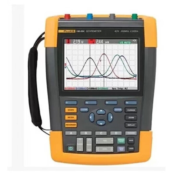 190系列-202/AU/S示波器手持式F190-202S示波表 190-204- III-S Fluke 190-204- III四通道 ...