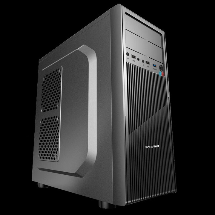 长城（GreatWall）长城商逸快充机箱R90R50R41台式机机箱ATX大板水冷支持光驱位 黑色商逸R-40 官方标配【图片 价格 品牌 ...