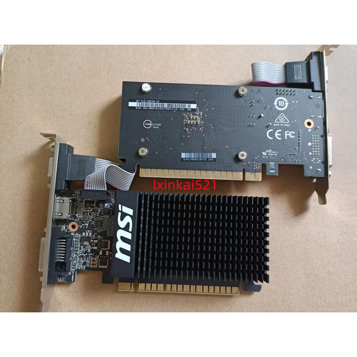 微星GT710 2GD3 GT710 PCIE电脑高清独立显卡2G 真实2G 1GB【图片 价格 品牌 报价】-京东