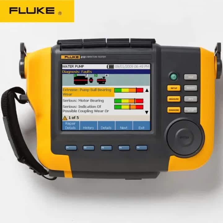 福禄克（FLUKE）802N测振仪F805/F810振动仪F802ES传感器F805ES FLUKE-810【图片 价格 品牌 报价】-京东