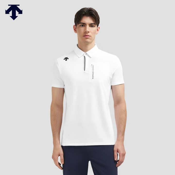 DESCENTE迪桑特TRAINING系列综训TOUGH男士短袖POLO衫夏季 WT-Bright White Tpg L (175/96A)【图片 价格 品牌 报价】-京东