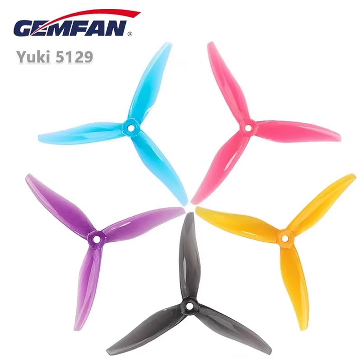 【STARMACH乾丰5129】STARMACH 【50包起发】Gemfan乾丰模型5129 穿越机桨叶自营 三叶5五寸螺旋桨桨叶YUKI联名 ...