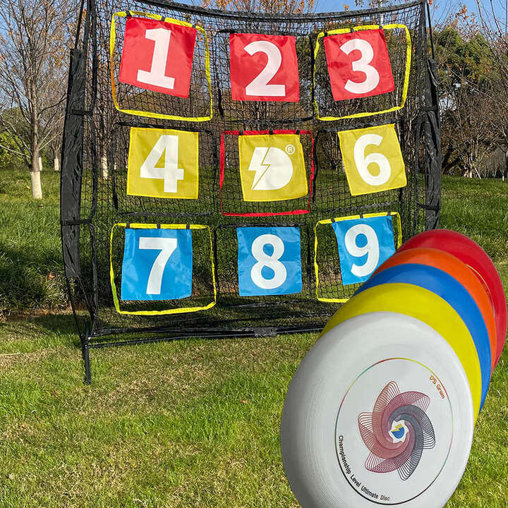 极限飞盘道具九宫格训练网户外拓展训练团建公园草地沙滩游升级款 黑色2.1九宫格+数字+10个成人PE飞盘 送2【图片 价格 品牌 报价】-京东