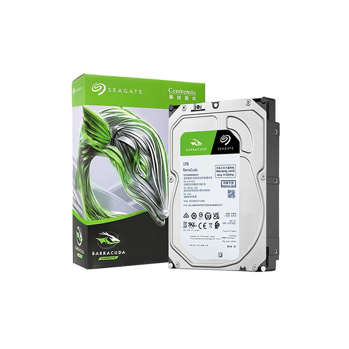 【希捷（SEAGATE）ST1000DM014】希捷（SEAGATE）台式机硬盘 1TB 7200转 256MB 机械硬盘 SATA 酷鱼系列 ...