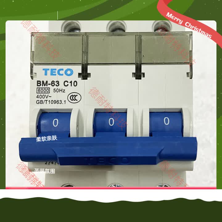 原装东元/台安TECO小型断路器BM-63 C10 C20 C32 C63卡轨式安装 10A 3P【图片 价格 品牌 报价】-京东