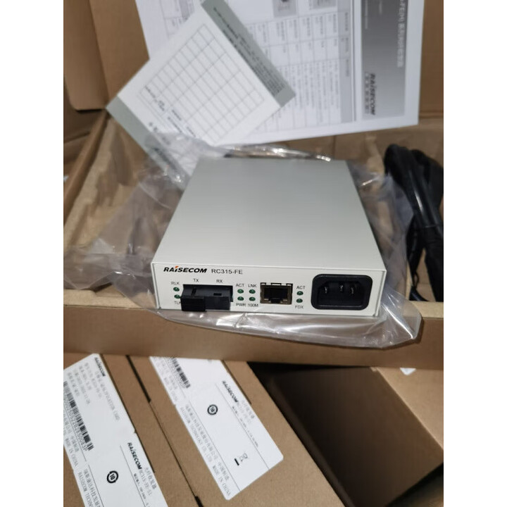 RAISECOM全新原装瑞斯康达RC531-FE-S1RC531-FE-S2 60KM双纤光纤收发器 RC531-FE-S1 25公里【图片 ...