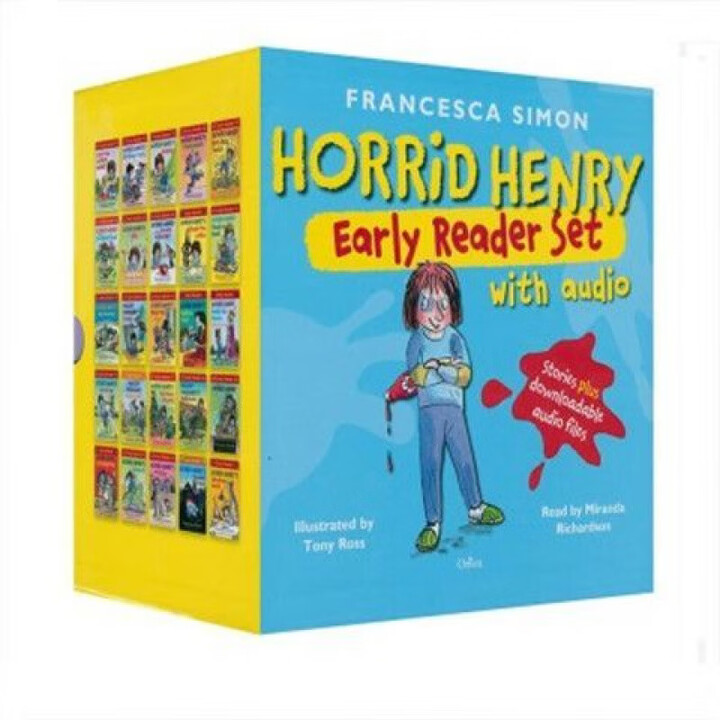 《Horrid Henry Early Readers Set 淘气包亨利英文原版25册+CD 5册+CD》Francesca Simon ...