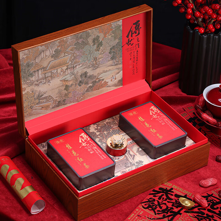 【豫贡ygghh-1】豫贡信阳红桂花红茶礼盒250g高端礼盒送礼节日伴手礼【行情 报价 价格 评测】-京东