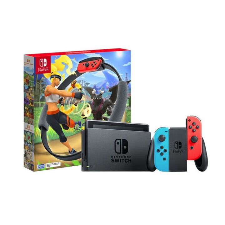 任天堂（Nintendo）【套装】【国行】 NS Switch 续航增强版主机+健身环 国行红蓝手柄主机+国行健身环【图片 价格 品牌 报价】-京东