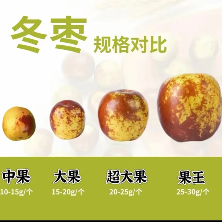 沾化冬枣（ZHANHUA DONGZAO）中国冬枣之乡沾化产地直发冬枣礼盒脆甜大果 果王25-30g/个 1斤【图片 价格 品牌 报价】-京东