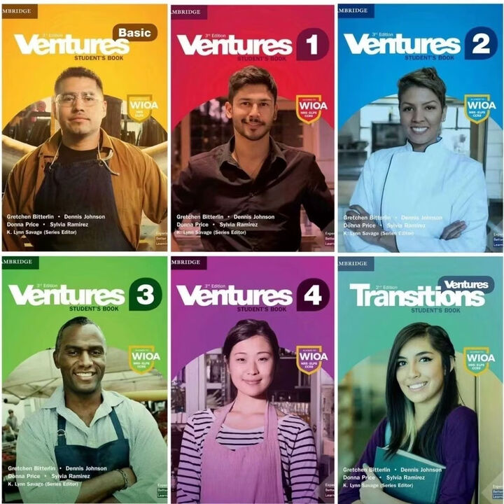 京东优选】剑桥 Ventures 第三版 Cambridge Ventures 3rd Edition Basic~5 4 学生书》【摘要 ...