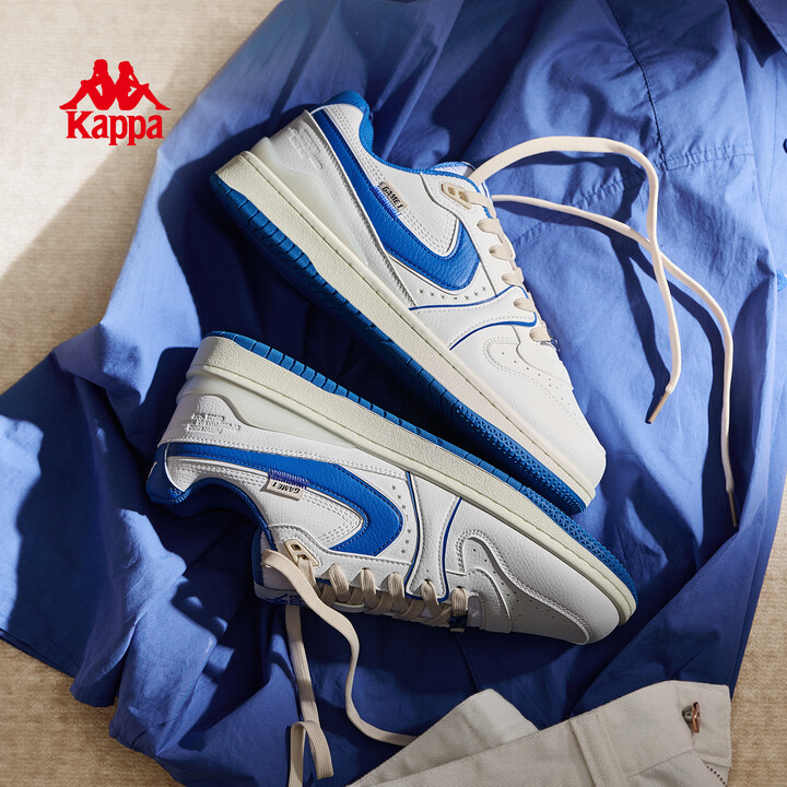 卡帕（Kappa）女鞋百搭休闲板鞋女2025冬季新款低帮小白鞋女厚底增高运动鞋子女 经典白/毛月蓝 39【图片 价格 品牌 报价】-京东
