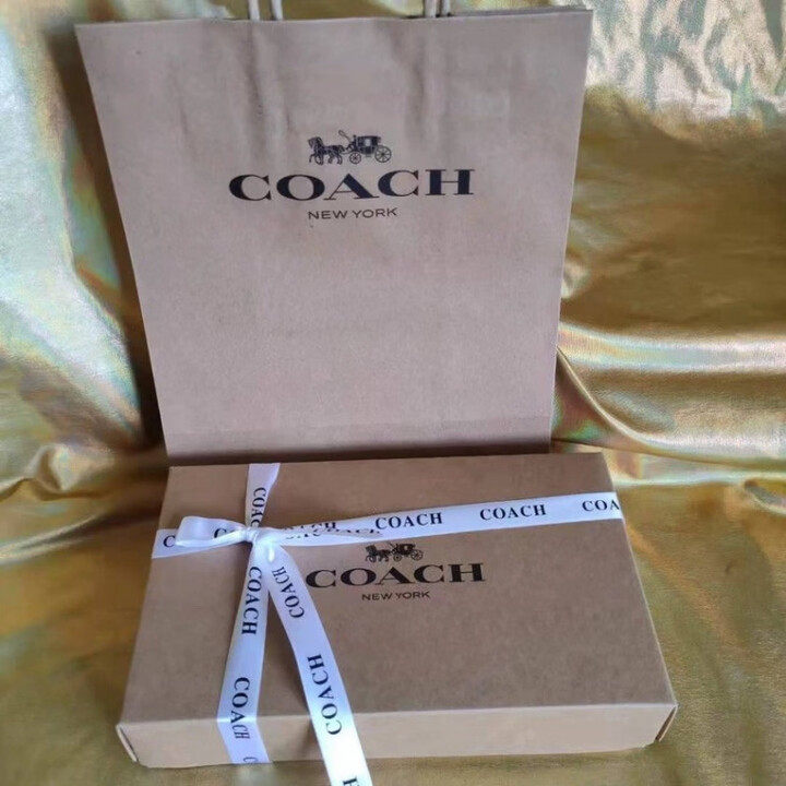 蔻驰（COACH）【随糖美代 国现】COACH/蔻驰 女士经典logo羊毛真丝长围巾披肩 赠送国内定制的盒子手提袋【图片 价格 品牌 报价】-京东
