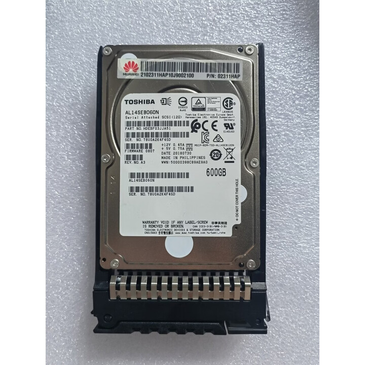 东芝（TOSHIBA）原装 AL15SEB060N AL14SEB060N 600G 12gb SAS 2.5 02311HAP ...