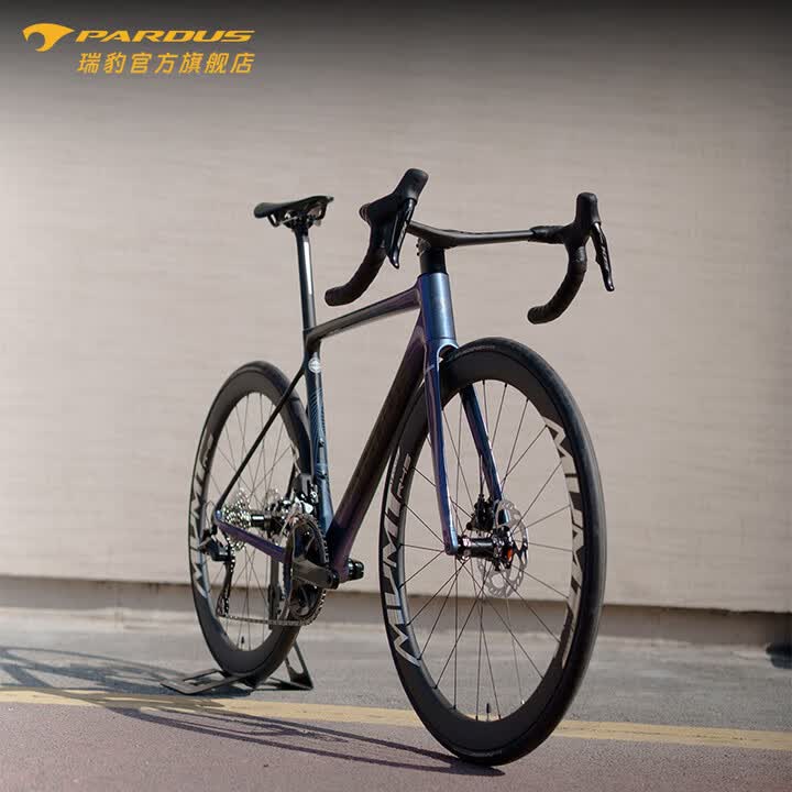 瑞豹（PARDUS）公路车ROBIN EVO DISC-105 Di2电变碳纤维轻量化自行车2022款 【碳轮】黑红;80%包装 XS【图片 ...