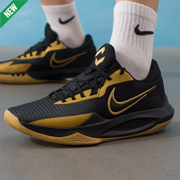 耐克（NIKE）男鞋运动鞋 PRECISION 精密6 运动舒适 减震防滑耐磨低帮 篮球鞋 DD9535-005 41【图片 价格 品牌 报价】-京东