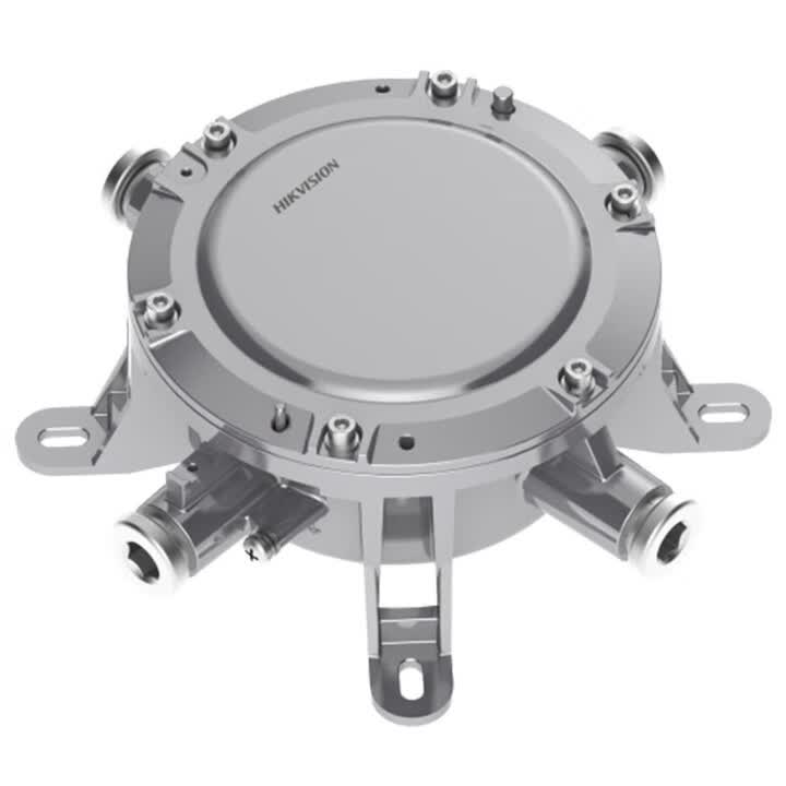 海康威视（HIKVISION）DS-1293ZJ-P防爆摄像机专用配件 防爆筒机壁装支架球机中号接线盒 防爆中号接线盒（内置电源）【图片 价格 ...