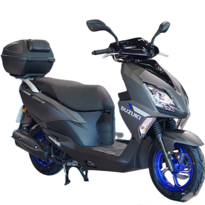 憨果熊铃木国四电喷23款uy125铃木踏板车uy125t-a摩托车外卖卖菜通勤 22款极地灰(图片仅提供颜色参考)【图片 价格 品牌 报价】-京东