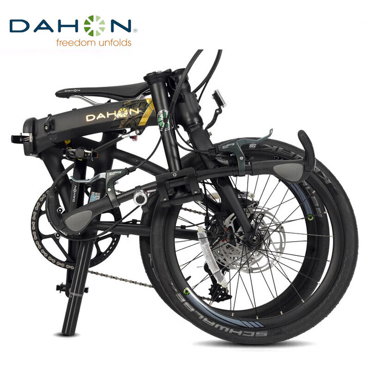 大行（DAHON）折叠自行车20寸11速铝合金自行车超轻运动跑车城市单车PKA015 黑色【机械碟刹】11速【图片 价格 品牌 报价】-京东