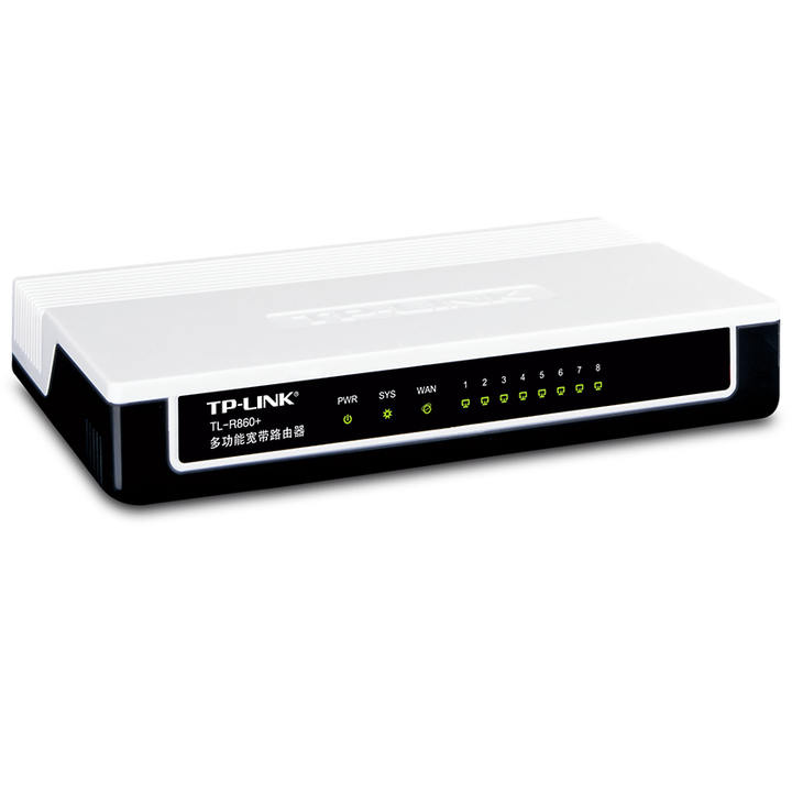 【普联TL-R860+】【9成新】TP-LINK TL-R860+ 8口多功能宽带有线路由器 【行情 报价 价格 评测】-京东