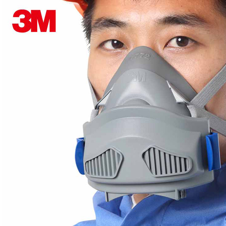 定制3M 7772硅胶防尘口罩面具煤矿工防护pm2.5工业灰粉尘 配7议价 口罩一个 7772口罩1个【图片 价格 品牌 报价】-京东